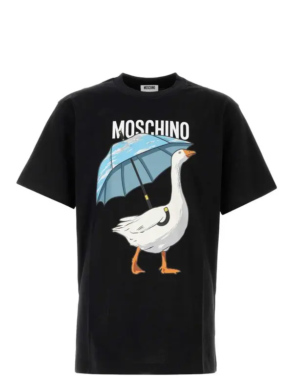 Moschino Cotton T-shirt - Black