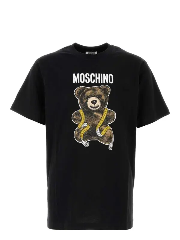 Moschino 100% Cotton T-shirt - Black