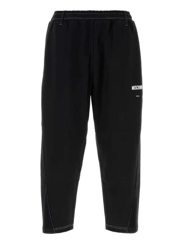 Moschino Cotton Joggers For - Black