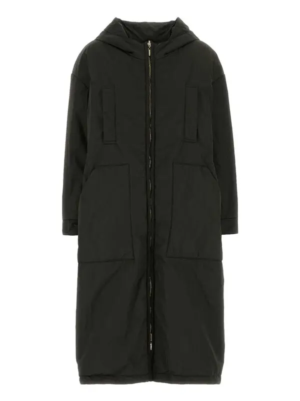 MM THE CUBE Reversible Zip-up Polyester Jacket - Green