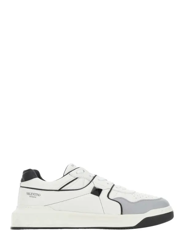 Valentino Garavani One Stud Nappa Leather Sneakers - Multicoloured