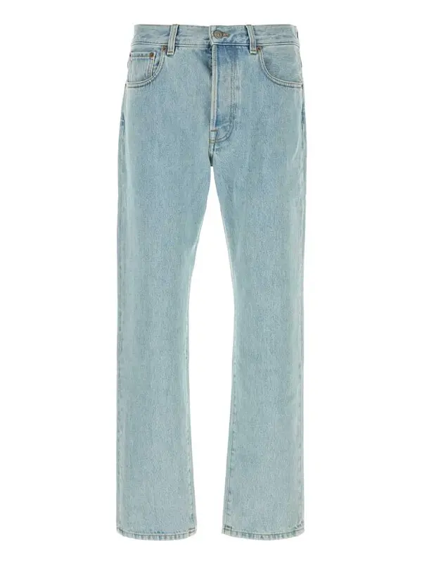Valentino Garavani Straight Leg Jeans - Light Blue