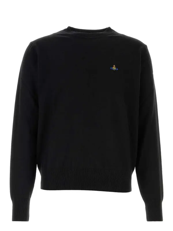 VIVIENNE WESTWOOD Alex Cotton-cashmere Knit Sweater - Black