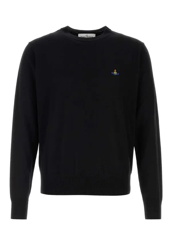 VIVIENNE WESTWOOD Alex Wool Sweater - Black
