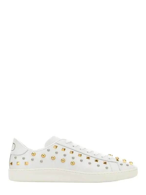 Valentino Garavani Royco Leather Sneaker - White