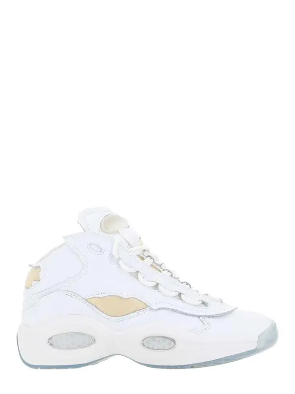 MAISON MARGIELA Project 0 Memory Of" Leather Sneakers - White
