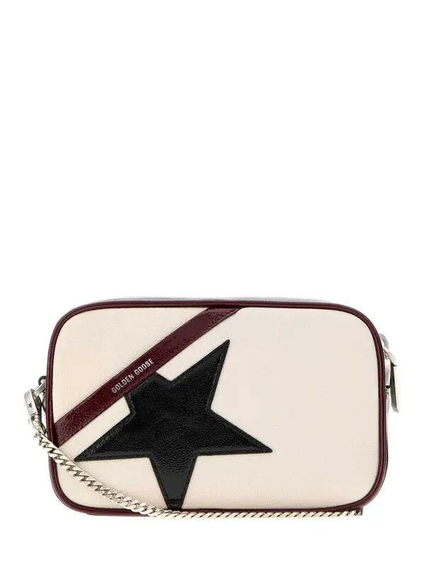 GOLDEN GOOSE Multicolor? No-remove Color: Mini Star Leather Crossbody Handbag - Multicoloured