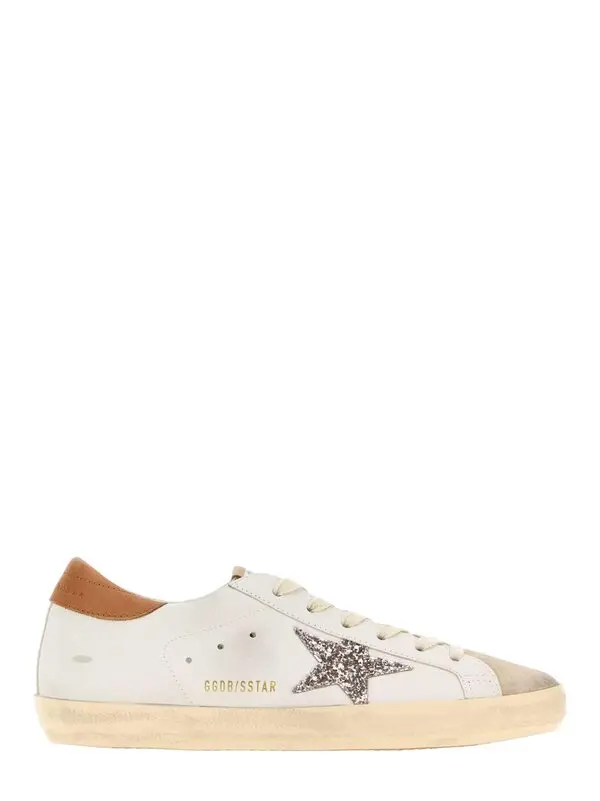GOLDEN GOOSE Super-star Leather Sneaker For - White