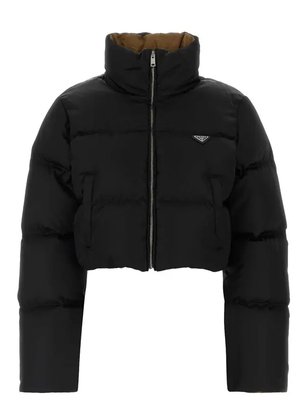 Prada Re-nylon Down Jacket - Black