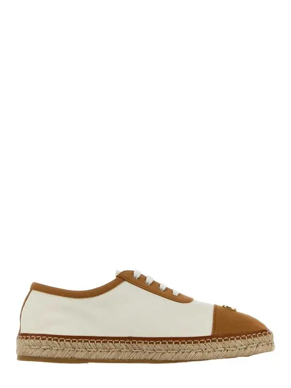 Valentino Garavani Canvas Espadrilles With Rubber Sole - Multicoloured