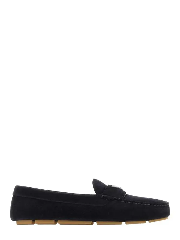 Prada Suede Loafers - Blue