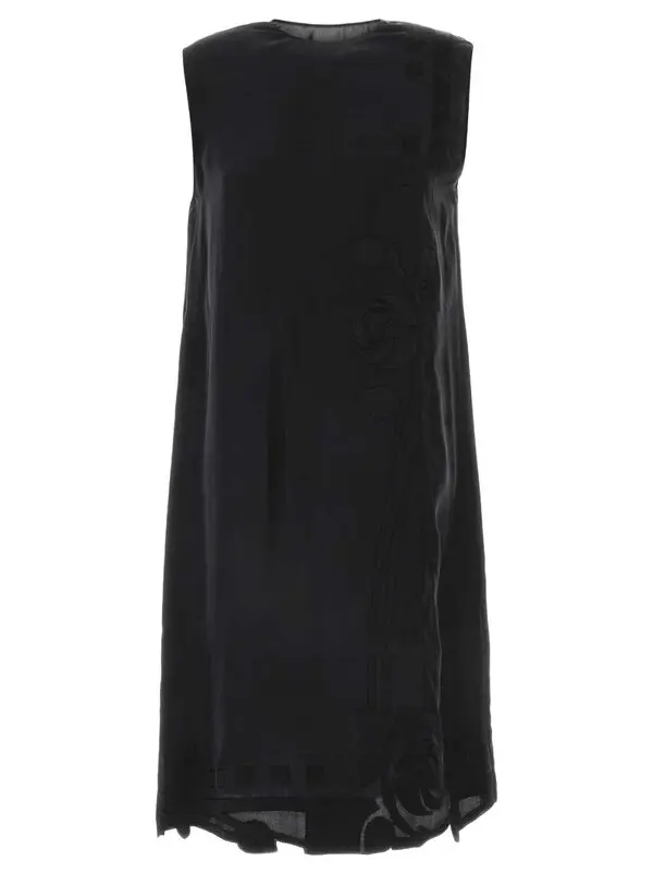 Prada 100% Silk Dress - Black