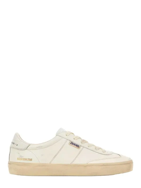 GOLDEN GOOSE Soul Star" Leather Sneakers - White