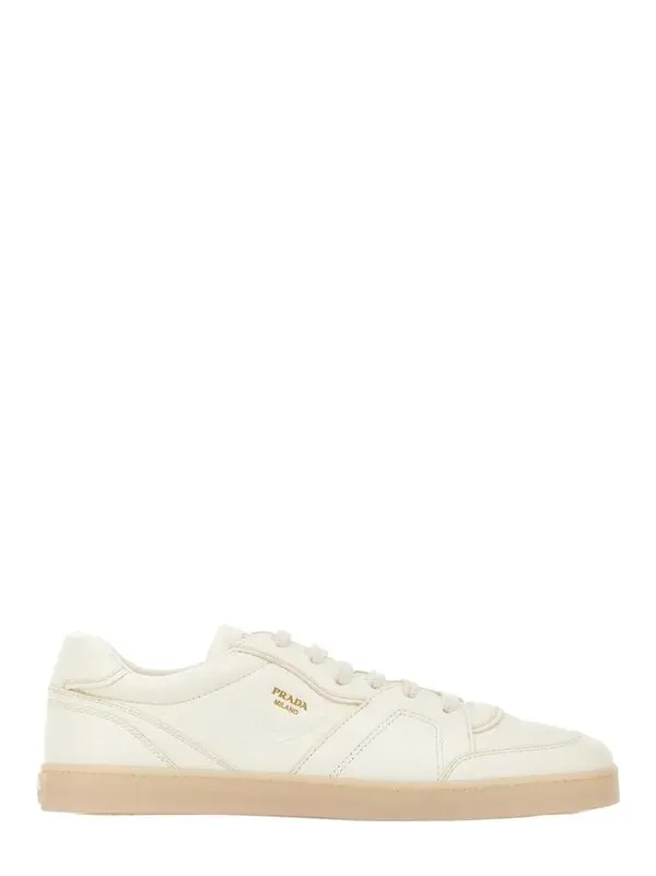 Prada Leather Sneaker - White