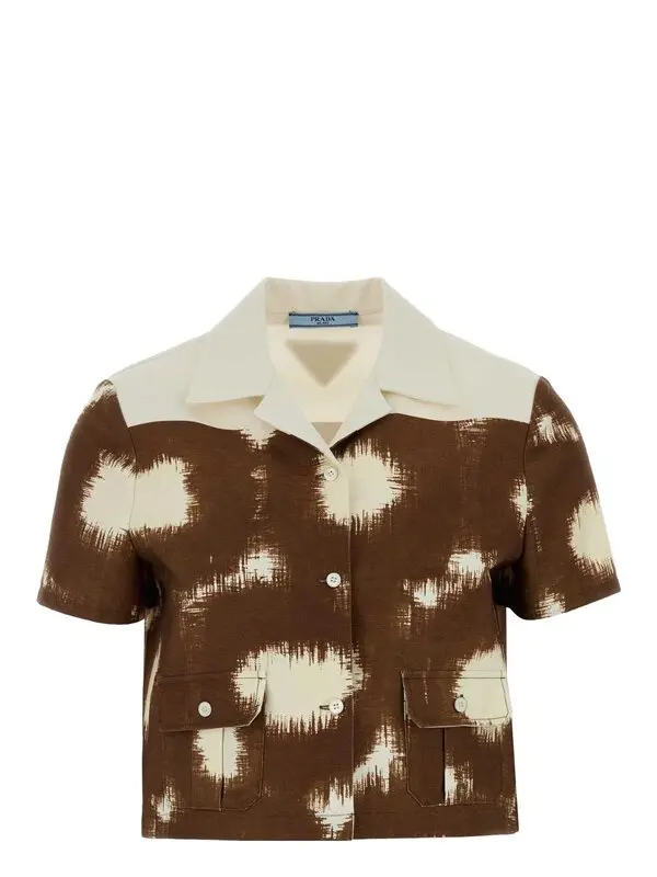 Prada Cotton Shirt - Printed
