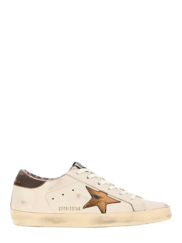 GOLDEN GOOSE Super-star Leather Sneaker - White