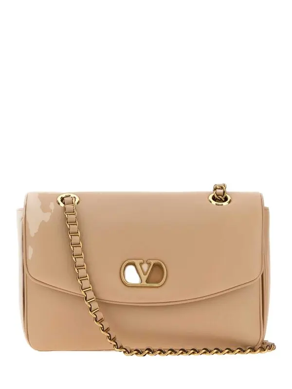 Valentino Garavani Djuna Mini Leather Shoulder Bag - Pink