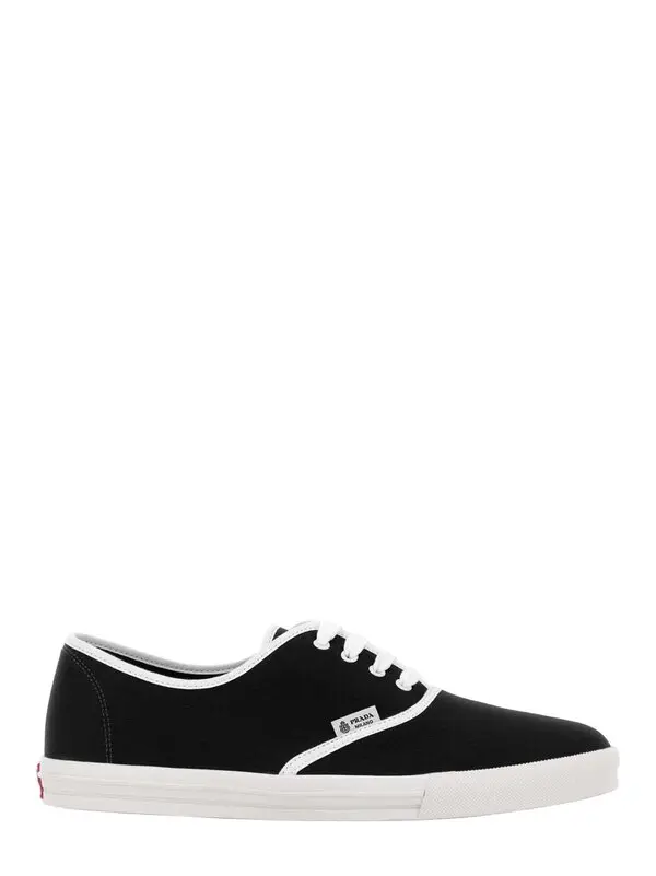 Prada Canvas Sneaker - Black