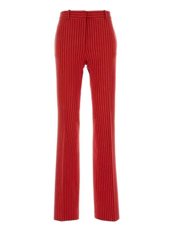ORIANE Striped Jersey T-shirt With Pant-inspired Detail - Stripped