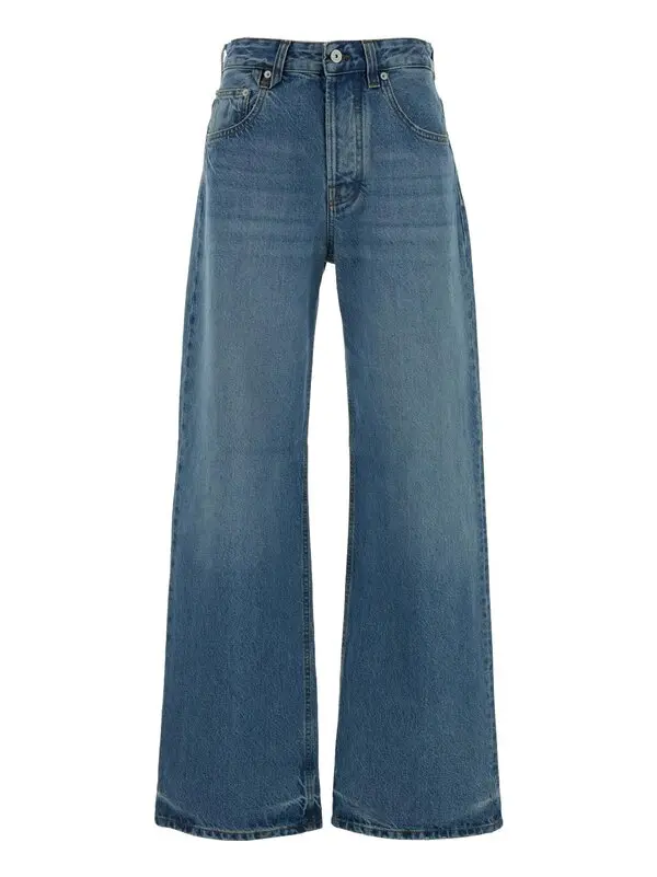 Jacquemus Of-nimes" Wide Leg Jeans - Bluetabac