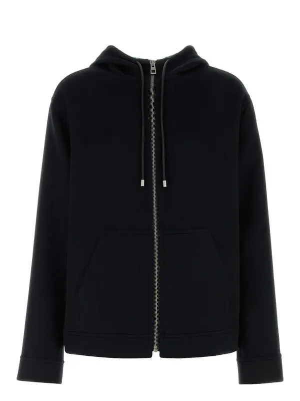 Loewe Zip-up Hoodie - Black