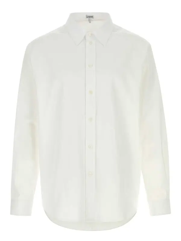 Loewe Cotton Poplin Shirt - White