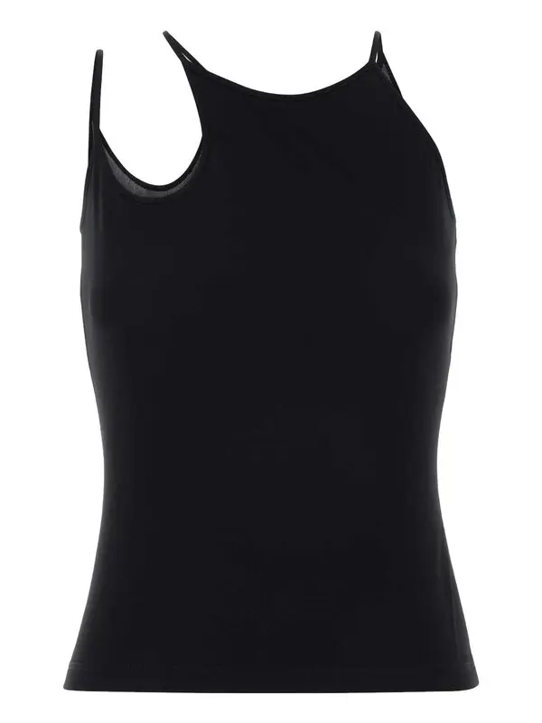 Alexander McQueen Mesh Tank Top - Multicoloured