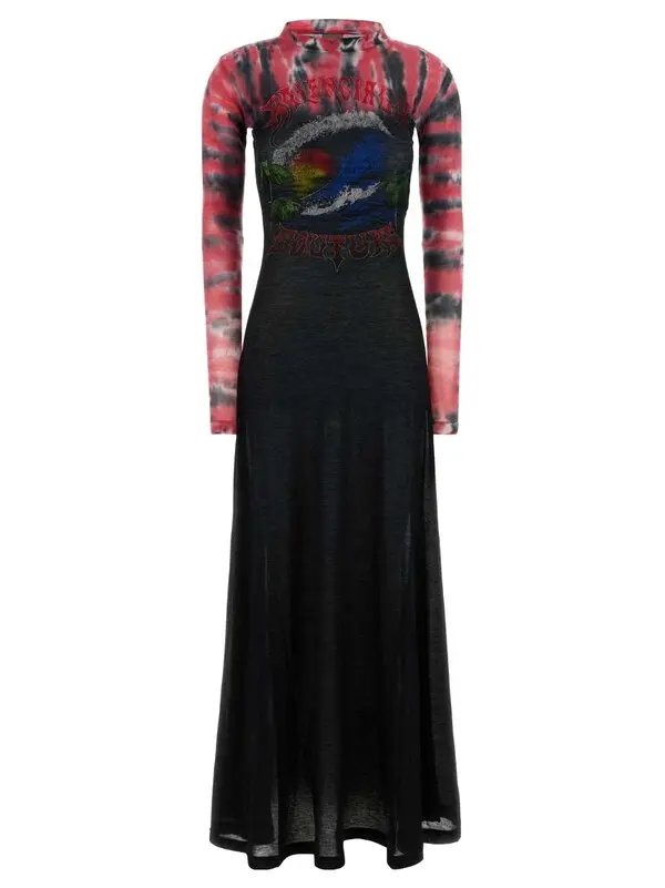 Balenciaga T-shirt Dress - Printed