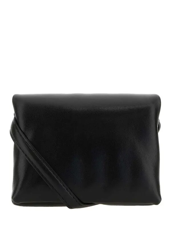 Marni Mini Clutch Bag With Shoulder Strap - Black
