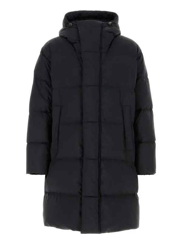 Herno Down Jacket In Nylon Blend - Black