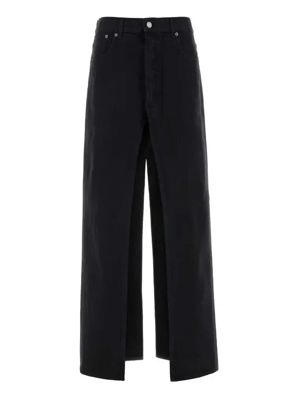HAIKURE Gana Denim Skirt - Black