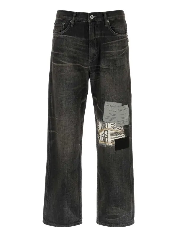 Yohji Yamamoto Denim Jeans - Black