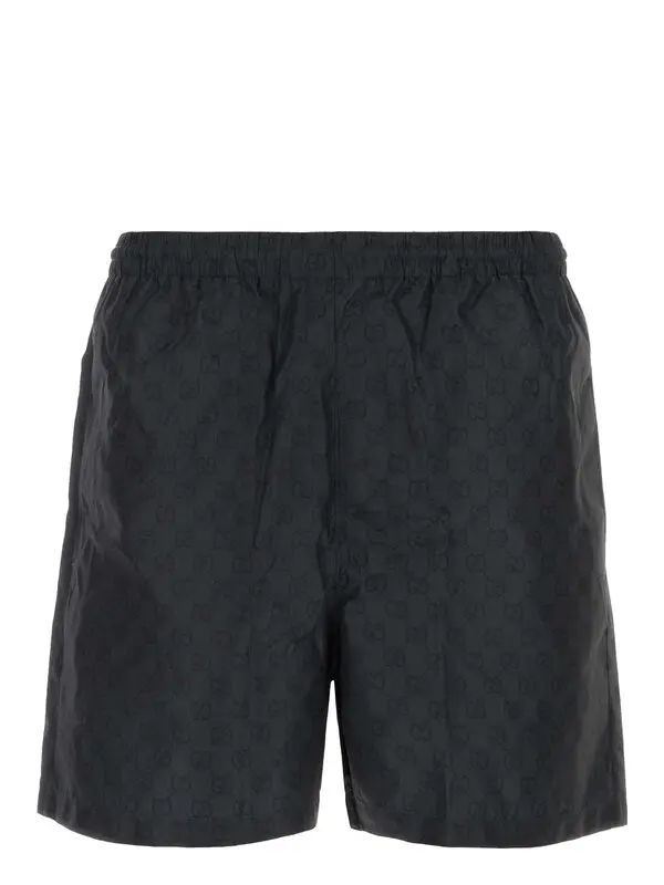 Gucci Monogram Polyester Swimming Shorts - Printed