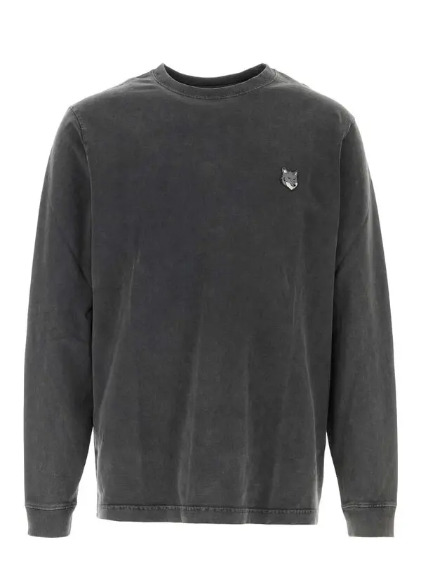 Maison Kitsuné Organic Cotton T-shirt - Grey
