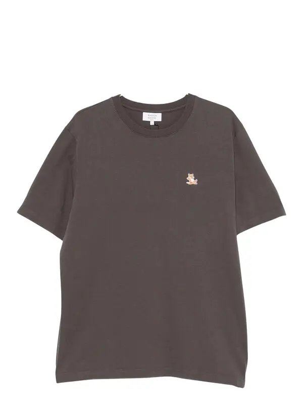 Maison Kitsuné Organic Cotton T-shirt - Grey