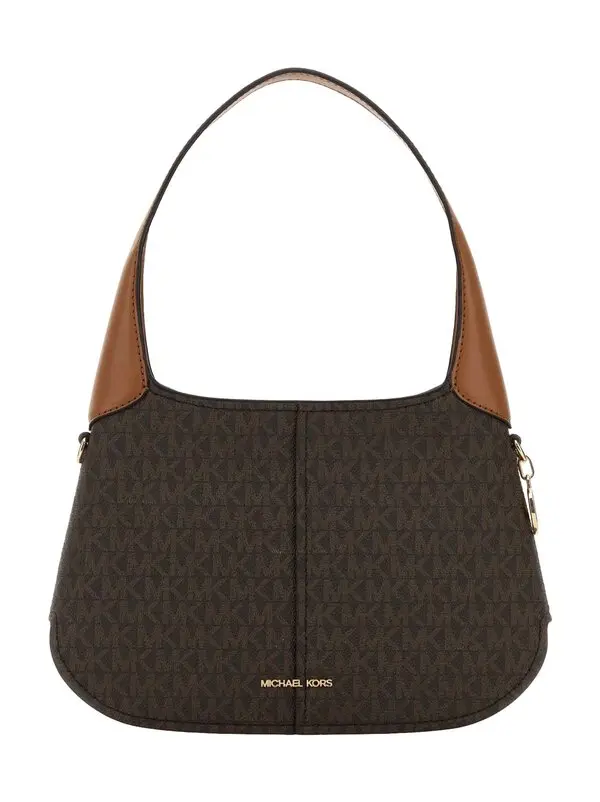 Michael Kors Canvas Shoulder Handbag - Printed