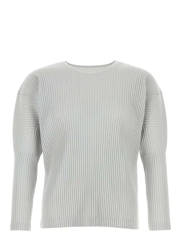 Issey Miyake Homme Plissé Ice Polyester T-shirt - White