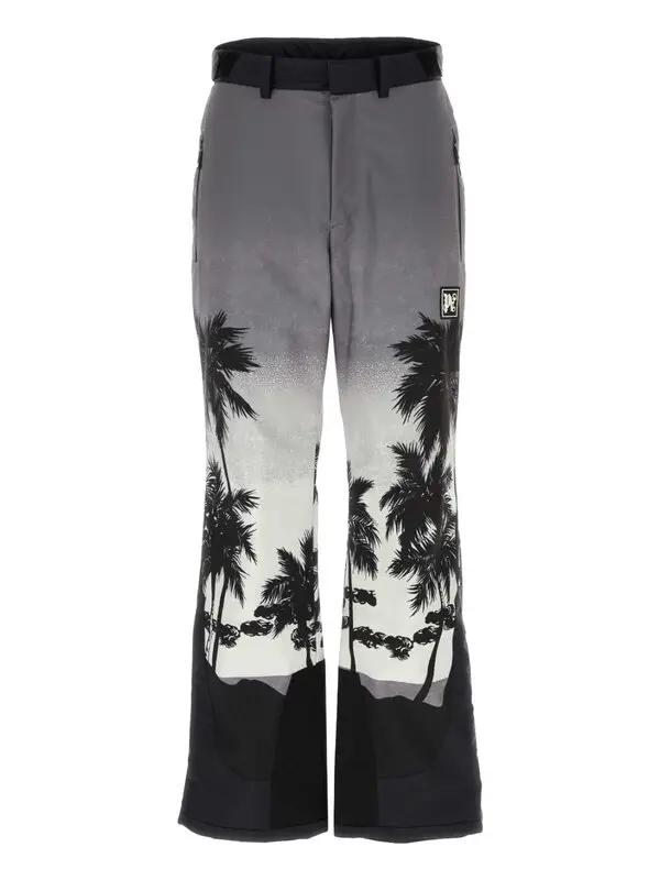 Palm Angels Silicone-detail Pants - Lightgreybla