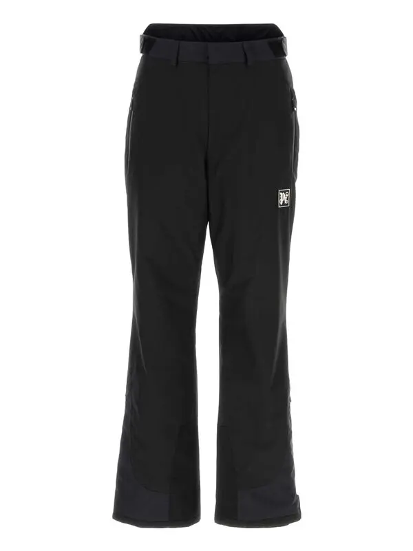 Palm Angels Water-resistant Ski Pant With Polyester Padding - Black