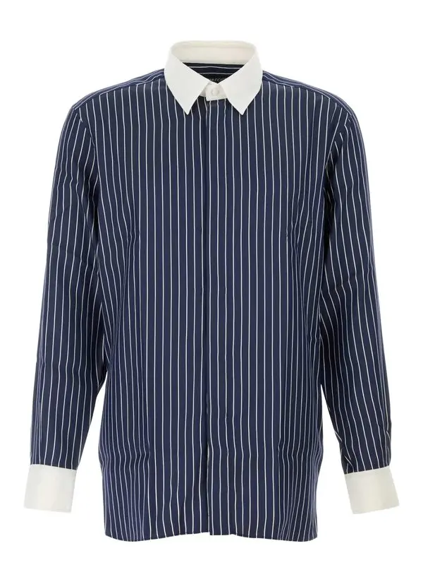 TOM FORD Embroidered Silk Shirt For - Stripped