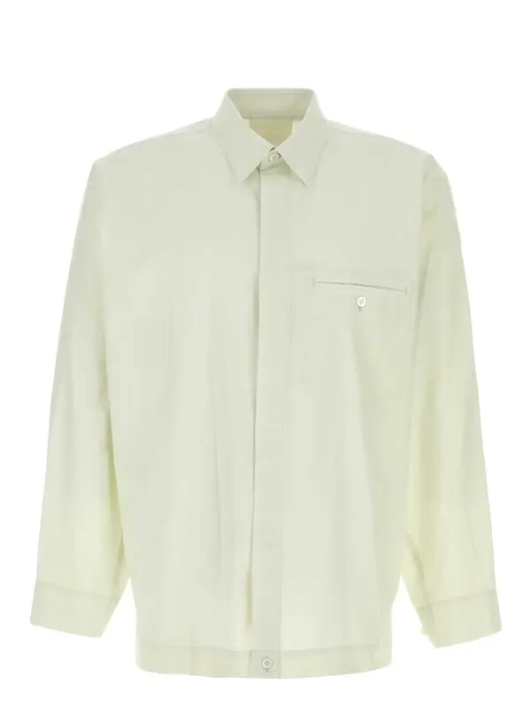 Issey Miyake Lightweight Cotton Shirt - Green