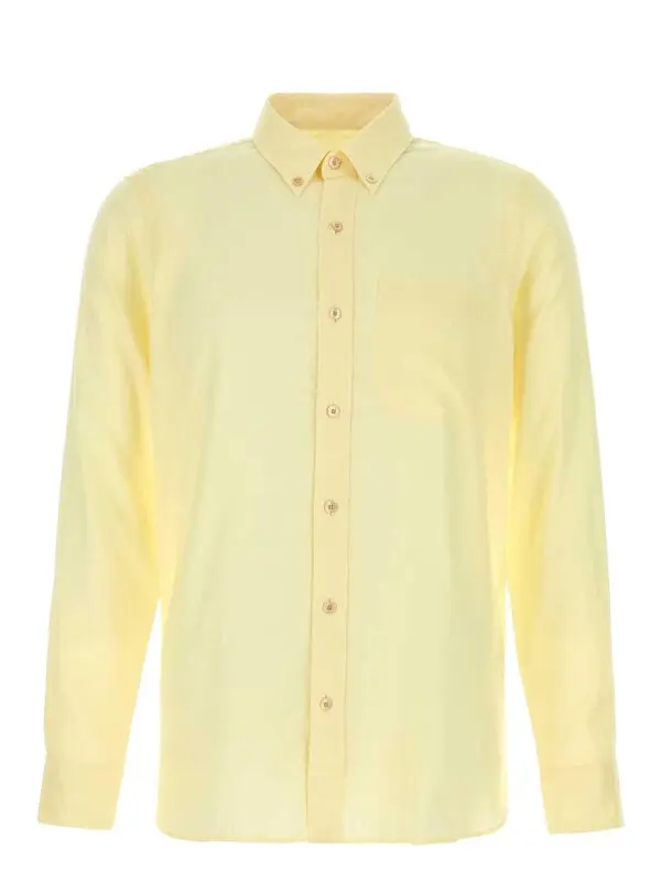TOM FORD Lyocell Shirt For - Yellow