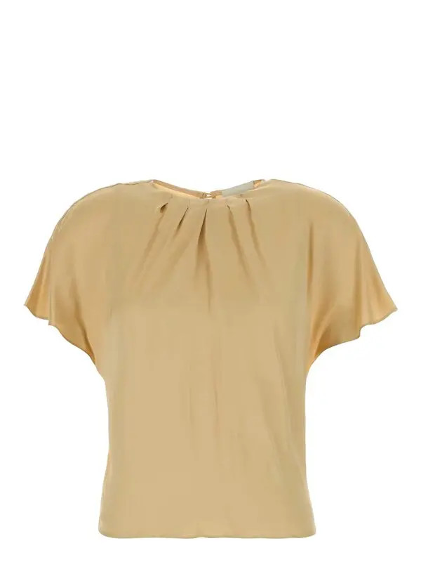 Isabel Marant Étoile Sakine Satin Top - Yellow
