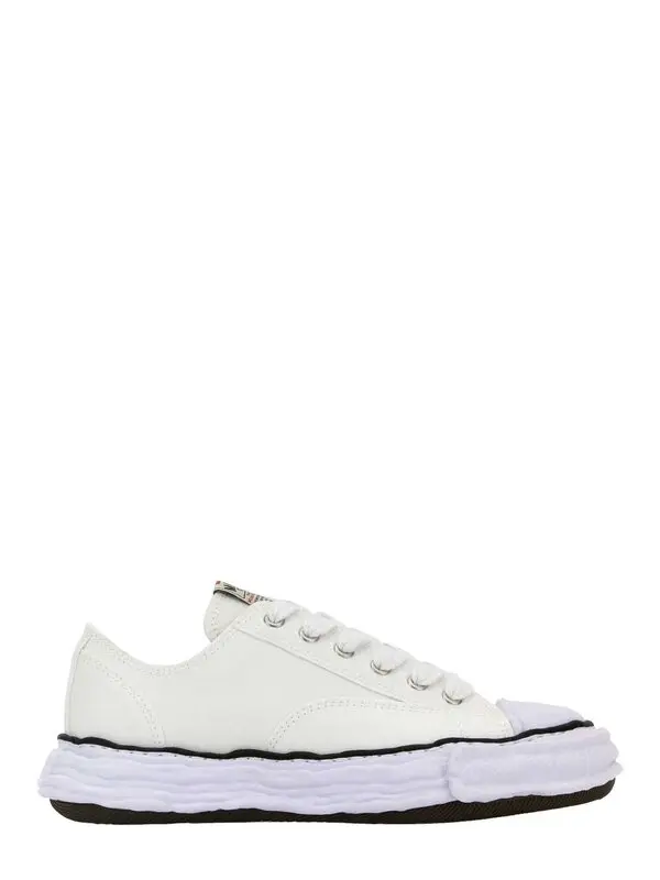 Mihara Yasuhiro Low Top Canvas Sneakers - White