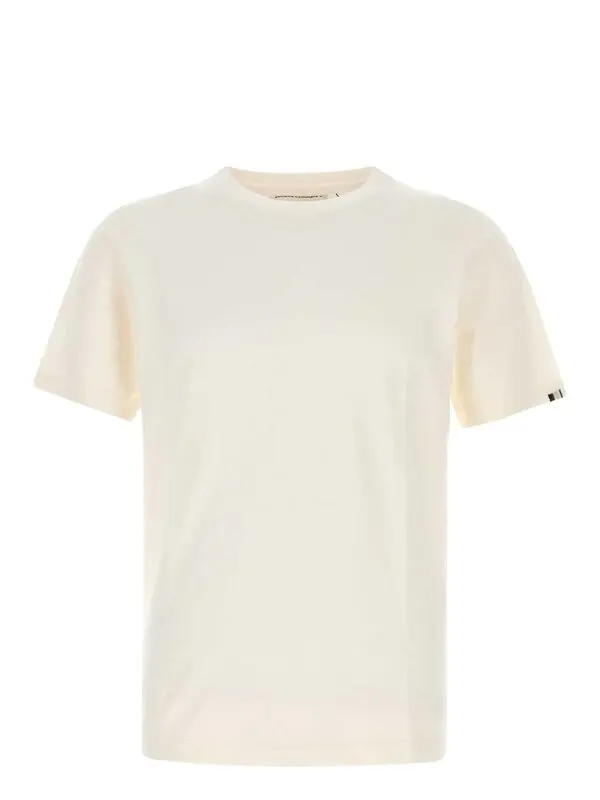 Extreme Cashmere James T-shirt In Cotton-cashmere Blend - White
