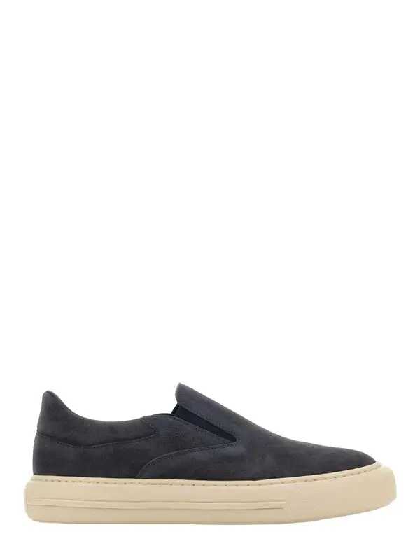 Hogan Suede Slip-on Sneakers - Blue