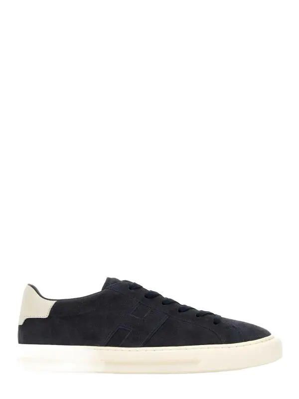 Hogan Suede Lace-up Sneakers - Blue