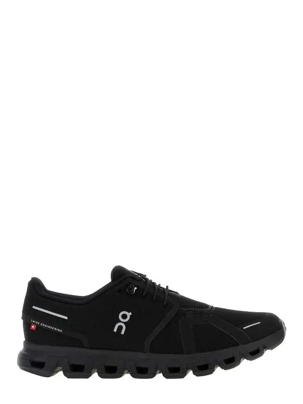 On Mesh Cloud 6 Running Sneakers - Black