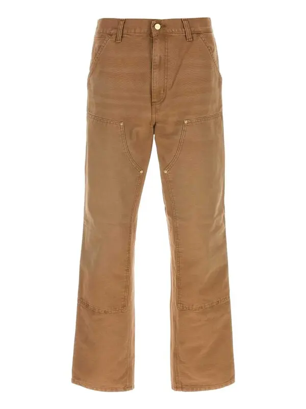 Carhartt Work In Progress Organic Cotton Double Knee Work Pants - Camel