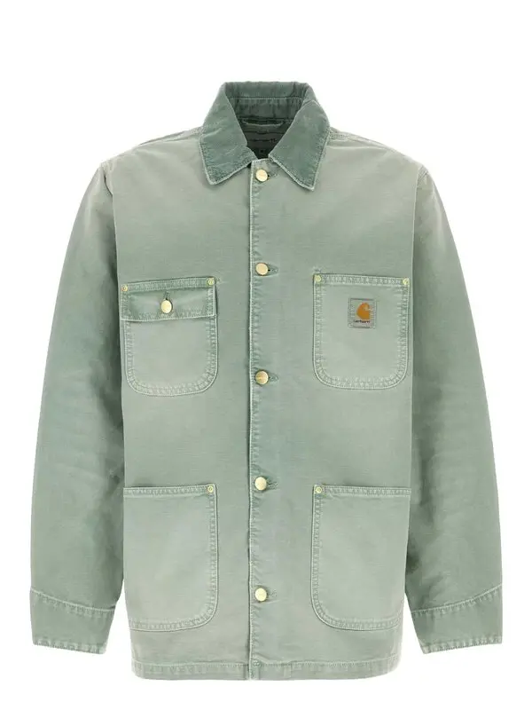 Carhartt Work In Progress Canvas Og Chore Jacket - Green